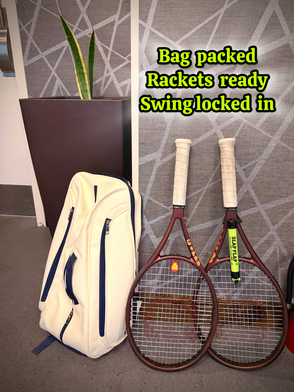 SLAP FLAP | Your Daily Tennis Swing Trainer | Anywhere, Anytime
